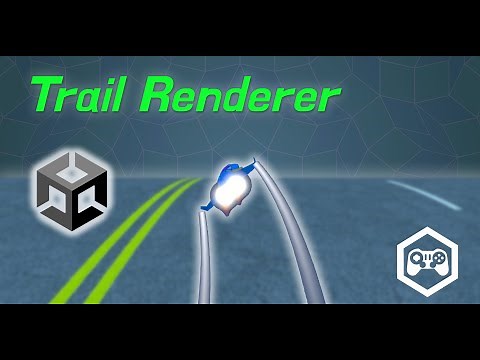 How to use Trail Renderer in Unity to create contrails