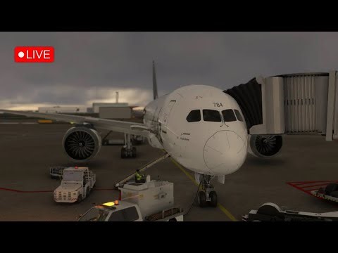 (Live) Microsoft Flight Simulator 2020 Full Flight From FRA - MAD using a Boeing 787-9 Dreamliner