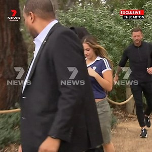 EXCLUSIVE: ‘Absolutely’: Former Sacred Heart student turned global superstar, The Kid LAROI, and his popstar girlfriend, Tate McRae, have been spotted at a cafe in Thebarton. The chart-topping music sensation says he is looking forward to his concert at the Entertainment Centre tonight. Download the 7NEWS app: 7news.link/7newsapp #7NEWS | 7NEWS Adelaide