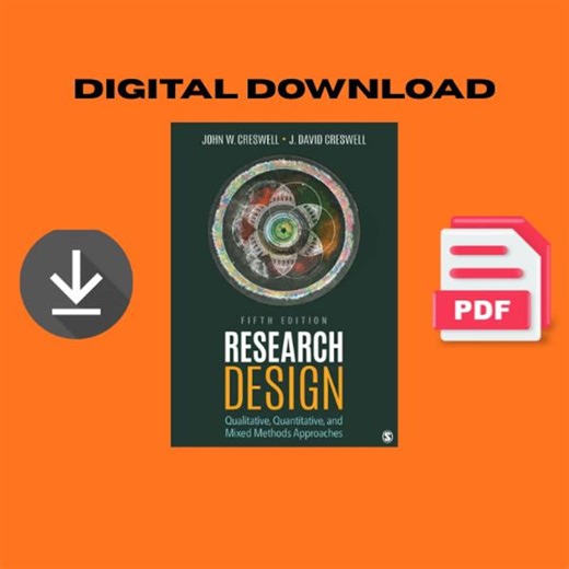 Research Design Qualitative, Quantitative, and Mixed Methods Approaches by John W. Creswell J. David Creswell - Etsy UK