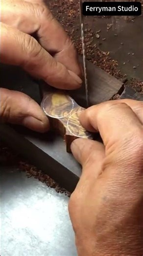 Be careful and pay attention. #ferrymanstudio #woodworking #mindfulcraft