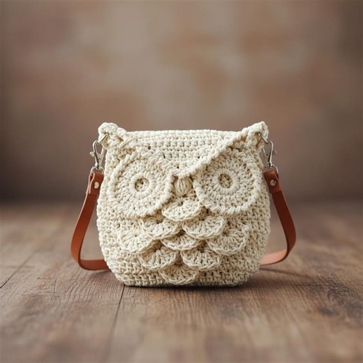 Athena Owl Bag Crochet Pattern PDF | Owl Handbag Crochet DIY | Cute Owl Purse Tote Crochet Pattern - Etsy UK