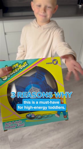 Bring the excitement of soccer indoors! ⚽ The Hover Ball floats smoothly on any flat surface, turning your home into an arena of safe and endless fun. ✅ Glides easily on wood, tile, and carpet ✅ Soft bumper protects furniture and walls ✅ LED lights for extra fun and visibility ✅ Safe and fun for kids of all ages Get ready for hours of energy-filled, safe indoor play! 💥 👉 Click to shop the Hover Ball and score big with your little ones! 🛒🎊 https://thekiddospacestore.com/products/hover-soccer-