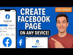 How to Create Facebook Page on Any Device 2025