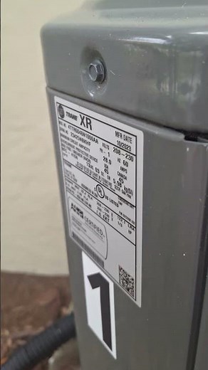 Trane XR16 Not Working Fan Speed Properly