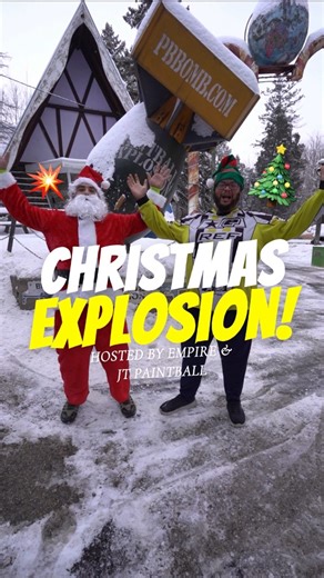 Our Annual Christmas Explosion Big Game — Join us in East Dundee on December 7th 🎄🎅💥 #paintball #paintballexplosion #paintballlife | Paintball Explosion