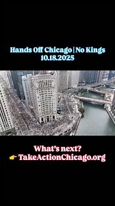 250,000 of us came together to make it loud and clear: We won’t accept a wannabe king, and we won’t back down against chaos, corruption, and cruelty. So what’s next? Follow up your No Kings weekend with sustained action 👉 TakeActionChicago.org | Indivisible Chicago