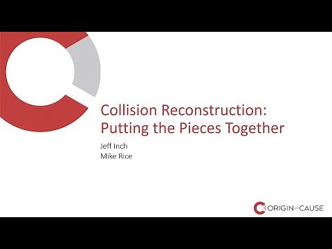Accident Reconstruction Putting the Pieces Together