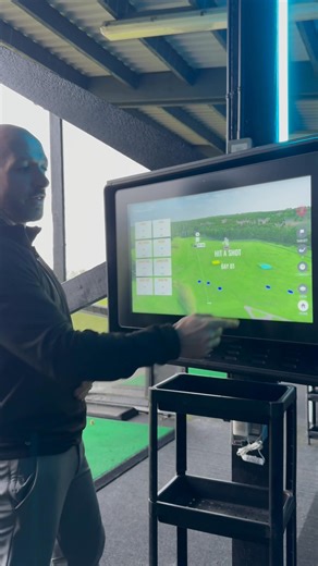 Download the Free Trackman App from the app store to get the most out of our Trackman Range 👍🏻 | The Golf Centre Coalville
