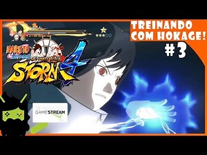 🔴Naruto Shippuden Storm 4 Dublado Android Game Stream - Treinando com Hokage