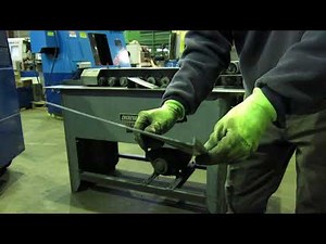 Lockformer Slip & Drive Machine with Slitter and Flange Rolls