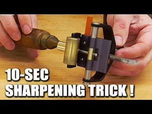 The 10-Second sharpening trick REALLY WORKS!