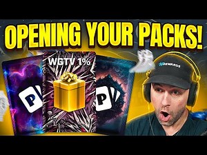 I got the MOST INSANE LUCK on this FAN MADE 1% PACK... OPENING YOUR PACK!! (PackDraw)