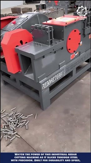 Heavy Duty Steel Bar Cutter - 15kW Motor for 8 Bar Capacity
