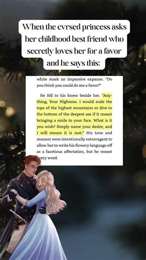 She's cursed...and yet when she asks HIM for a favor he says THIS