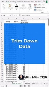 Are you struggling to work with a big data sheet that includes everything? Actually, you don't need redundant data. So, a quick solution is to trim it down using PivotTable. That's it! If you are struggling to master Excel for business analysis 👇 ————— Here the way I can assist you☀️: Unlock your “Excel Analytics OS" 140 tips and tricks Dashboard Masterclass (One-time USD 99 for all) 🔗Join me now -> Sun Lau #excel #exceltips #exceltricks #businessanalysis #businessanalytics #data #datanalaytic