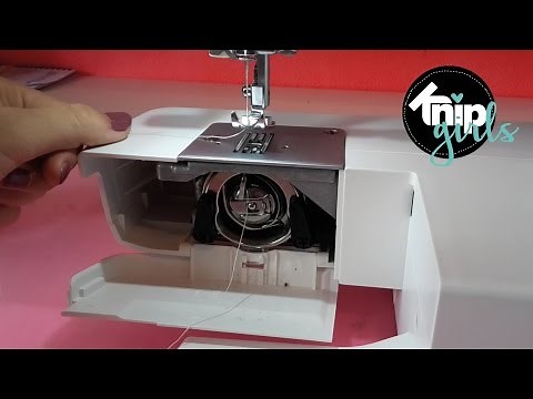 Tutorial spoeltje maken & naaimachine inrijgen | KNIPgirls Rachel
