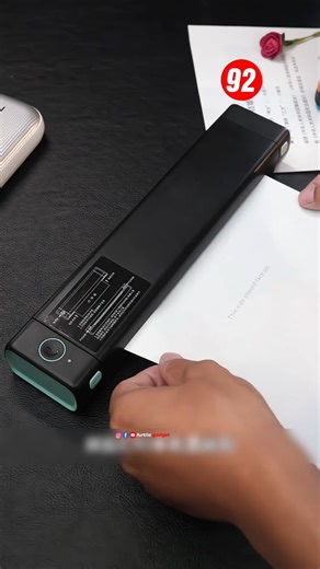 Furtila Gadgets on Instagram: "mini portable printer wireless print review About product:- Ye mini portable printer wireless printing ko super easy bana deta hai! Bluetooth connectivity, inkless thermal printing aur pocket-size design ke saath notes, photos, labels aur study material instantly print karo. Travel, students, office aur journaling ke liye perfect gadget. Full demo dekho—like, share & subscribe zaroor karein! Your query sholwed:- mini portable printer, bluetooth mini printer, wirele