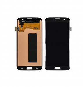 LCD with Touch Screen for Samsung Galaxy S7 Edge - Pearl (display glass combo folder)