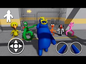 ALL RAINBOW FRIENDS SPEED RUN 2 SCARY OBBY: BARRY'S PRISON RUN, GRUMPY GRAN!