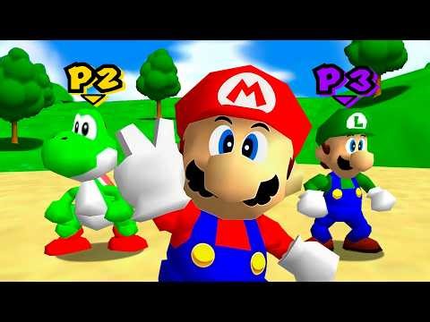 JUGUÉ a MARIO 64 MULTIPLAYER con MODS