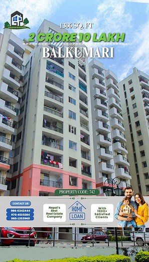 5.4K views · 32 reactions | Property Code: #G742  3BHK Appartment...