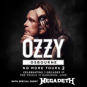 1K views · 77 reactions | Don’t miss out on a good time! See Ozzy Osbourne with Megadeth at Madison Square Garden on June 11, 2019. | Live Nation Concerts | Facebook