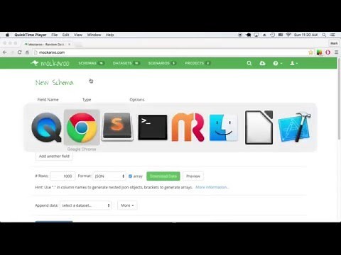 How to use formulas to create custom data types in Mockaroo
