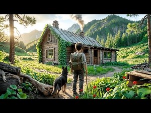 Abandonné dans la montagne, un garçon et son chien créent un paradis caché 🌲