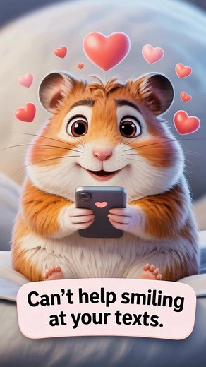 That feeling when their name pops up on your screen. 😊 Who makes you smile like this? 💖 Find more messages to make them smile on our website (link in bio). #lovemessage #cutetexts #relationshipgoals | Messages from the heart