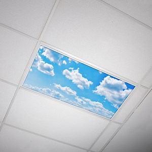 Fluorescent Light Covers - Fluorescent Light Filters - for Classroom, Home, Office - Cloud 001 - Etsy