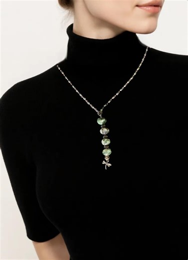 Cashalchemy Money Necklace | Handmade Dollar Bill Beads, 34 Inch - Etsy