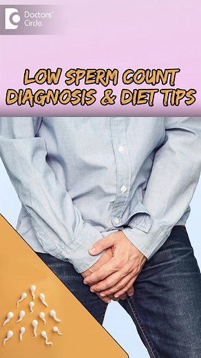 Diagnosis of Low Sperm Count| Foods to increase Sperm Count #spermcount #lowspermcount #menshealthawareness #maleinfertility | Doctors' Circle