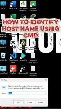 How to Check Computer Name Using CMD | Hostname Command #pctips #shorts