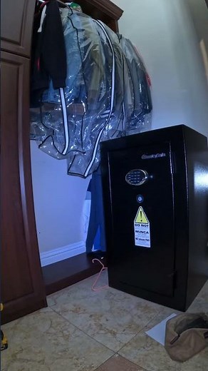 Drill open sentry safe after the handle was completely broken. #sentrysafe #drill #firesafety #diy