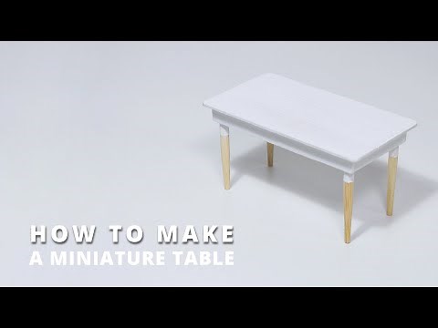 [DIY] How I make a miniature table