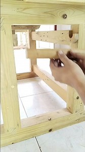 DIY bench's clamp hanger #woodworking