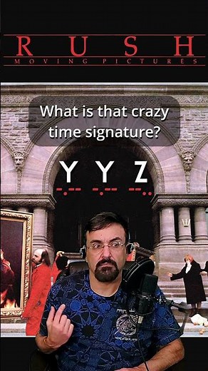 #Rush #FirstTimeReaction - #yyz (Toronto airport) Morse code, 10/8 time signature - #shorts