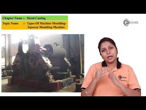 Types of Machine Moulding - Squeeze Moulding Machine - Metal Casting - Production Process 1