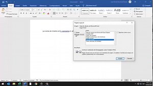 APRENDE Como vincular datos o tablas de Excel a Word | Aprende y Enseña Excel