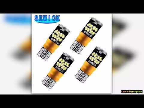 100PCS T10 Canbus 27smd 3014 led 03A 36W non polar W5W error free Car Interior License Plate Light