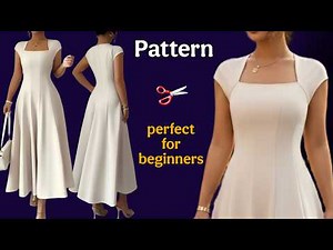 The Secret to a Perfect Fit | 9-Panel Dress Pattern Drafting Secrets ✂👗