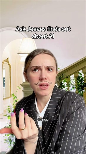 ASK JEEVES FINDS OUT ABOUT AI #comedy