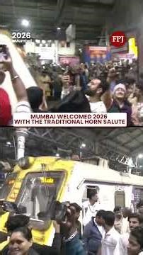 Mumbai Welcomed 2026 With The Traditional Horn Salute #newyear2026
