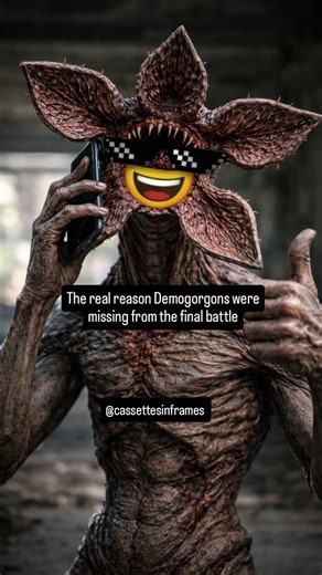 Suru◇Cassettes in Frames on Instagram: "Stranger Things meme moment we didn’t know we needed. Demogorgon missing from the final battle, Vecna on the phone, Upside Down chaos — turns out it was just sleep. “Thoda sa galti ho gayi… thodi si neend lag gayi.” Demogorgons rocked. Vecna cooked. ( Stranger Things meme edit, Hello Malik meme audio, Demogorgon funny edit, Vecna humor, Stranger Things final battle jokes, Upside Down comedy, Netflix Stranger Things fandom, Stranger Things season finale mem