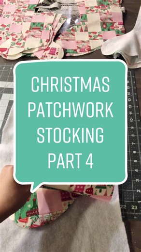 Quilted Christmas Stocking Tutorial