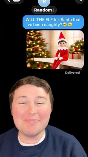 ELF ON THE SHELF!!!😱🎄 *Texting Random Numbers!* #shorts