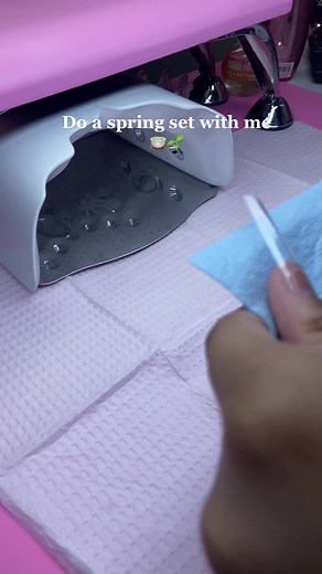 Spring Acrylic Nail Set Tutorial | Modelones Official