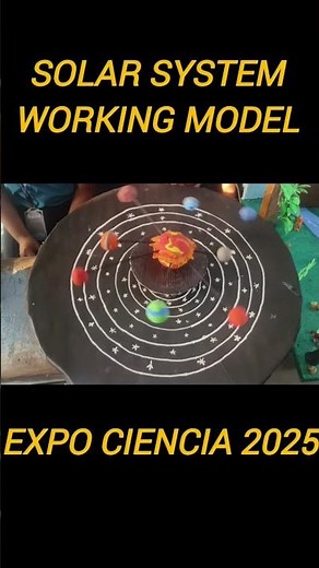 Amazing Solar System Working Model😱🔥 | Planets Revolving Around the Sun #solarsystem #workingmodels