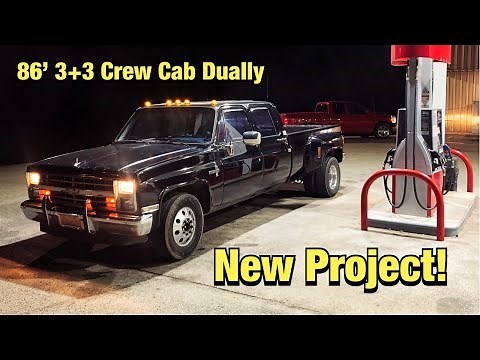 We Bought a 1986 Crew Cab Squarebody Dually!!! Our Latest Project